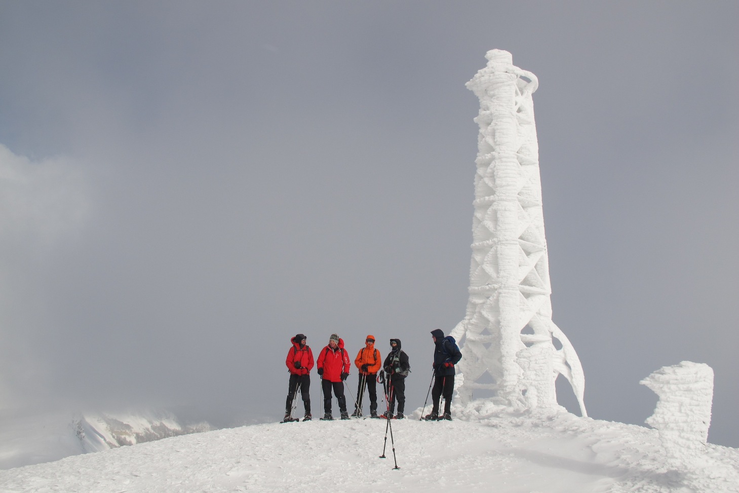 YRC summit party on the Columby de Gex – The Yorkshire Ramblers' Club