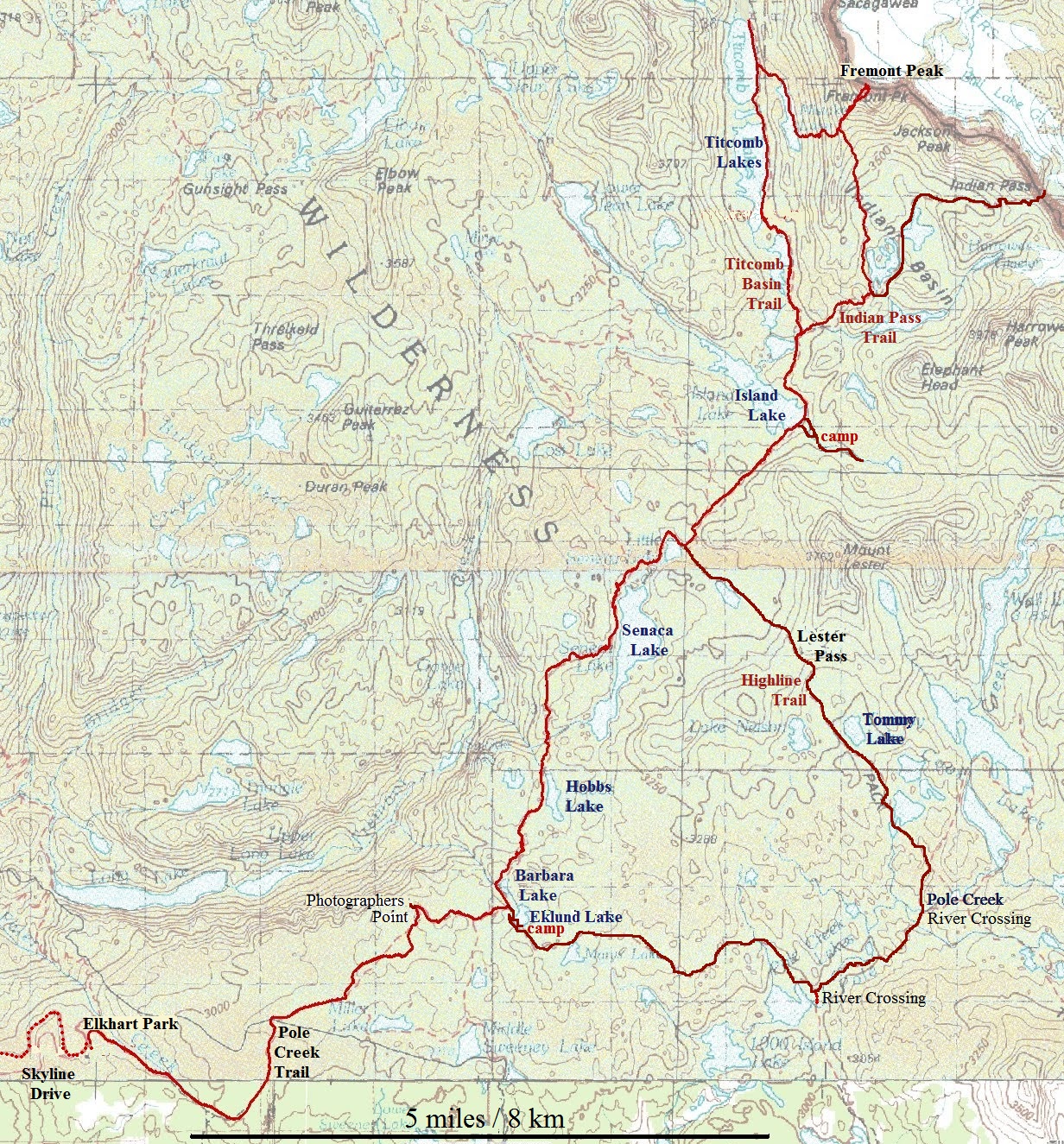 Wind River Mountains The Yorkshire Ramblers Club
