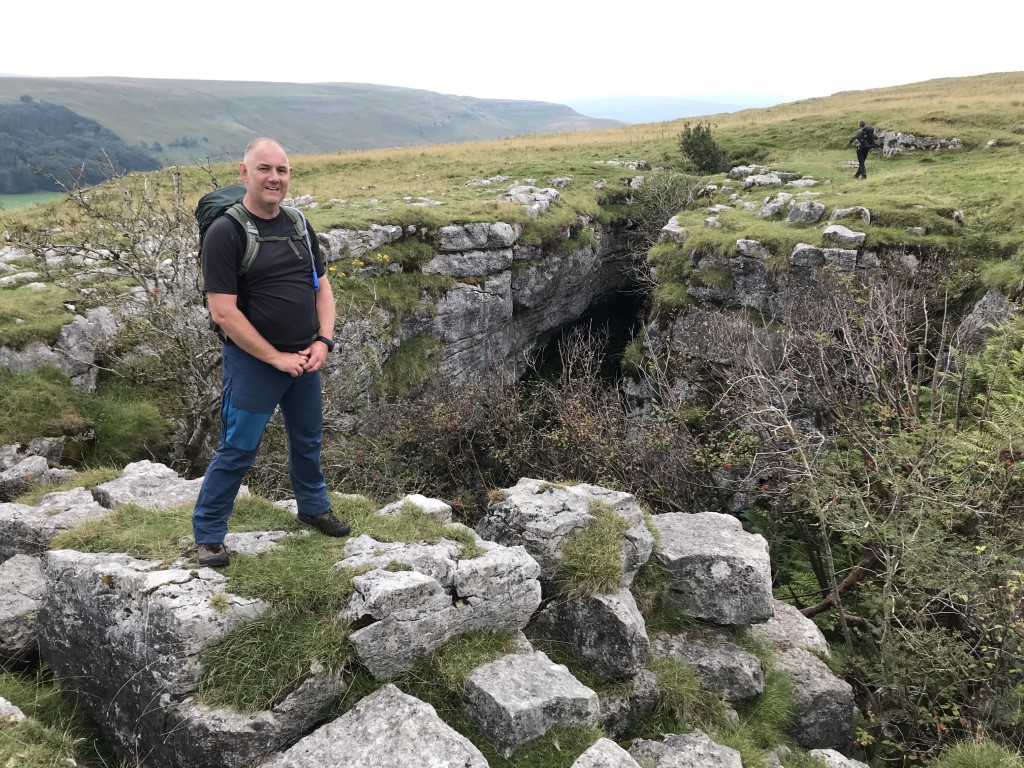 Conrad Tetley at Rowten Pot – The Yorkshire Ramblers' Club