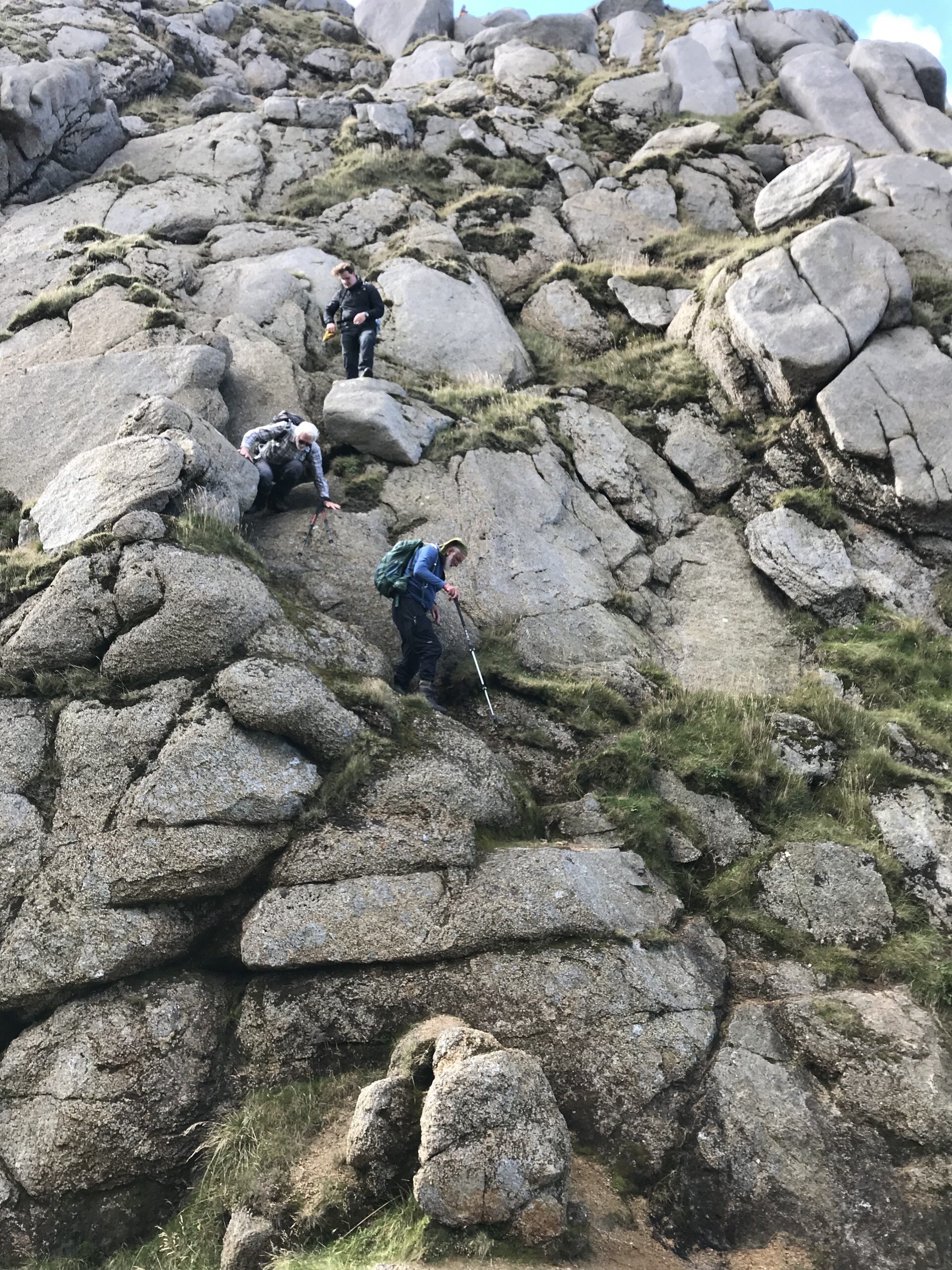 Descending into the Witch’s Step – The Yorkshire Ramblers' Club