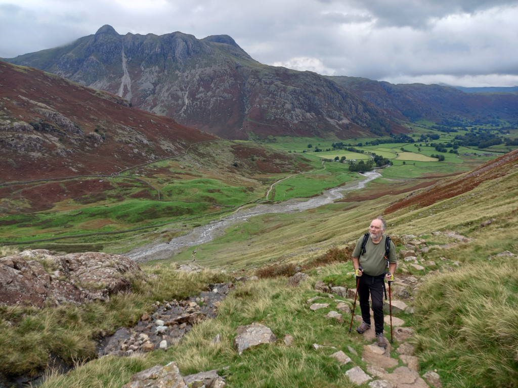 Bruce above Mickleden – The Yorkshire Ramblers' Club