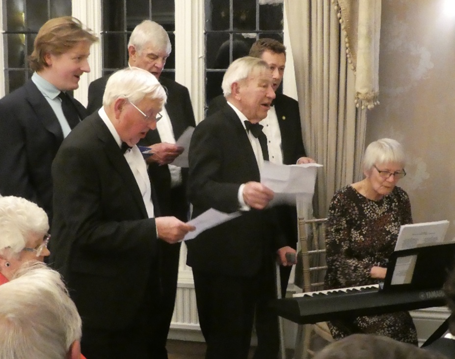 Conrad, Frank, David, Arthur, and Jason formed the choir to sing ...