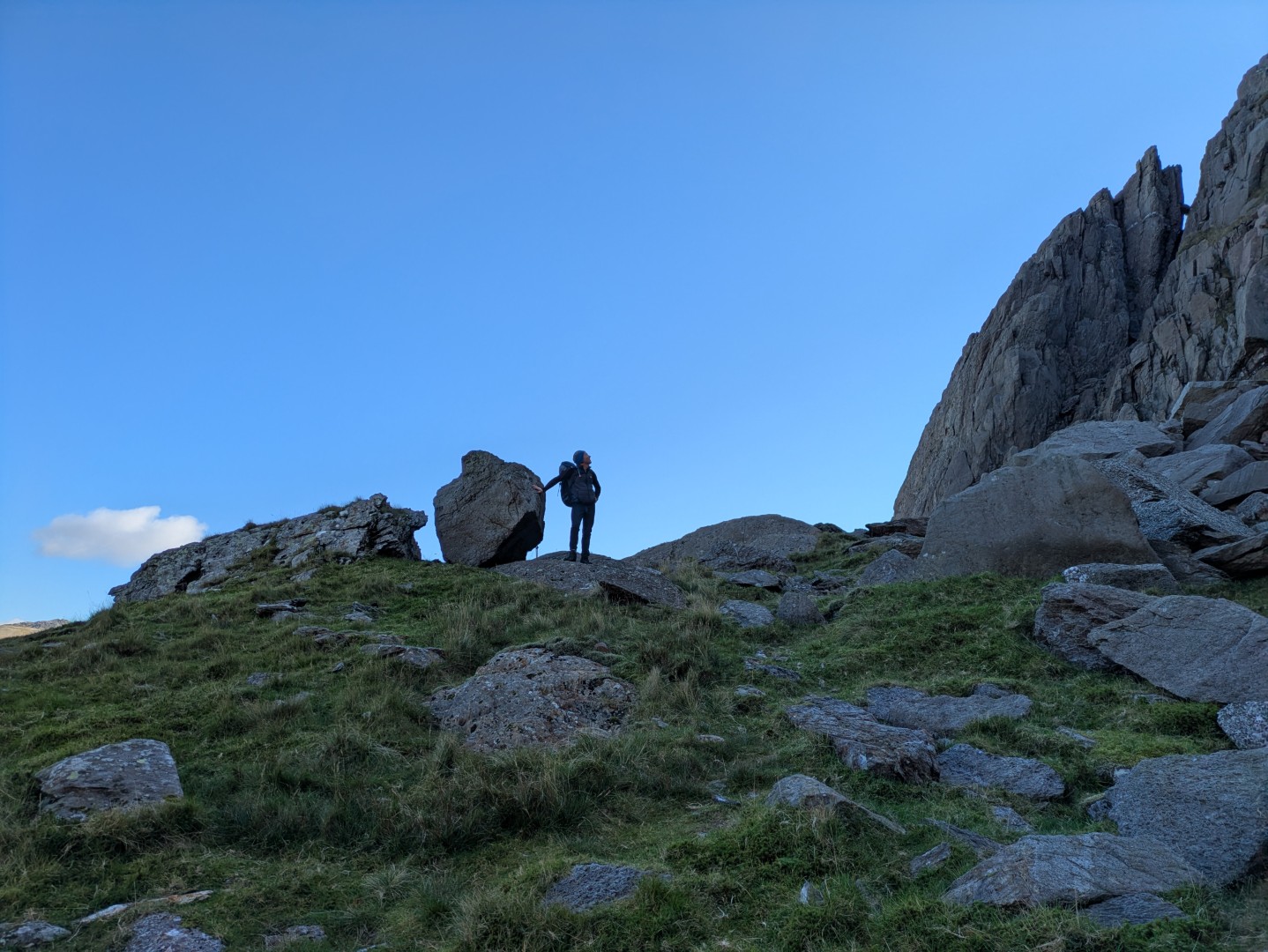Approaching Clogwyn y Person Arete – The Yorkshire Ramblers' Club
